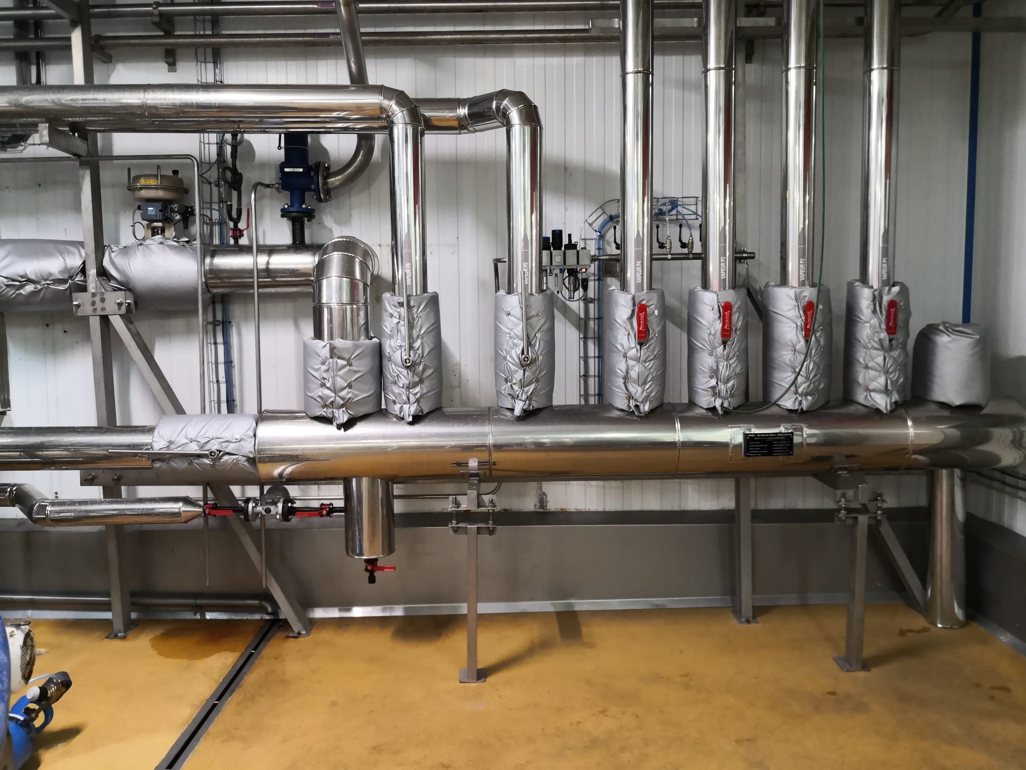 Chaufferie - Vapeur - Arrea, tuyauterie industrielle en Bretagne